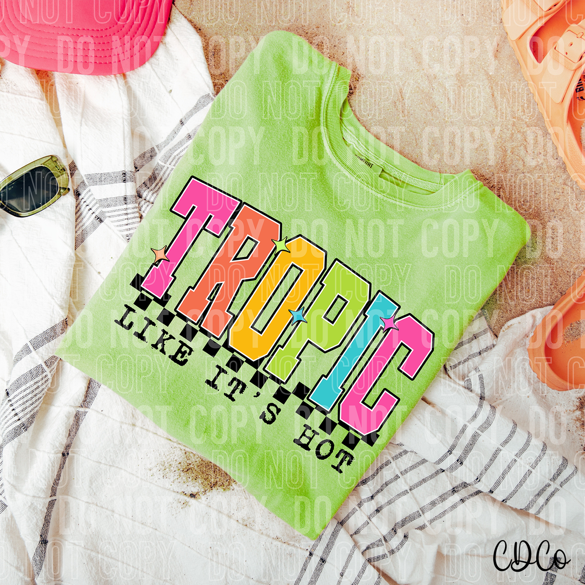 Tropic Like It's Hot 6185 DTF – Chase Design Co.