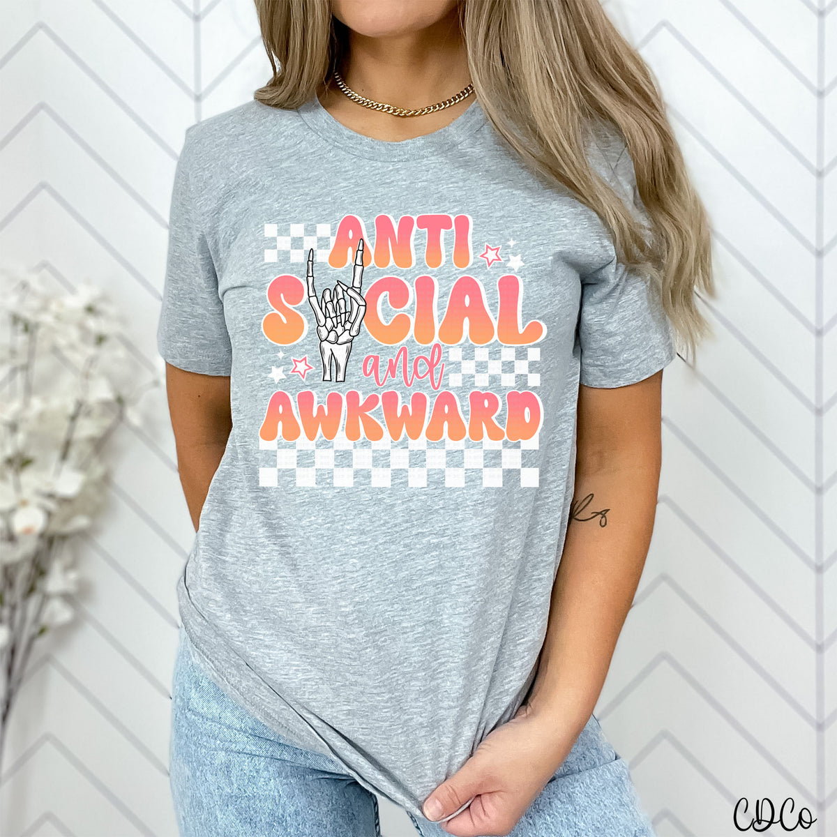 Anti Social and Awkward DTF – Chase Design Co.