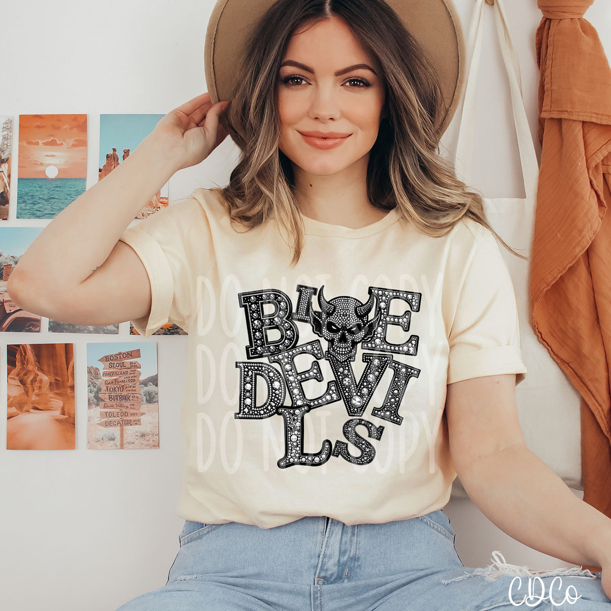 Faux Embroidery Bling Mascots DTF 2 of * – Chase Design Co.