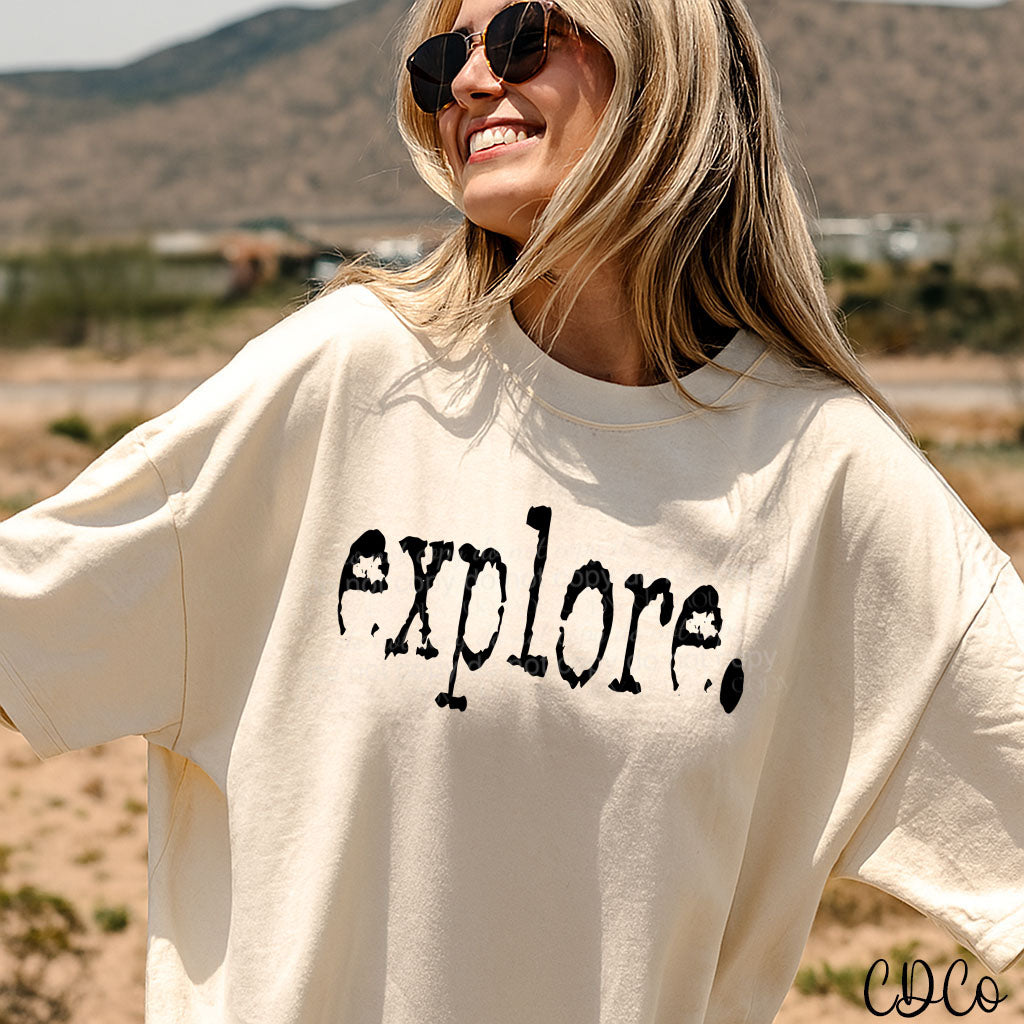Explore Typography 5762 DTF – Chase Design Co.