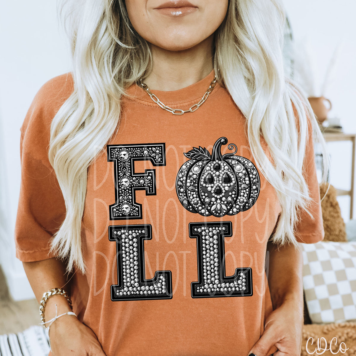 Faux Bling Fall DTF – Chase Design Co.
