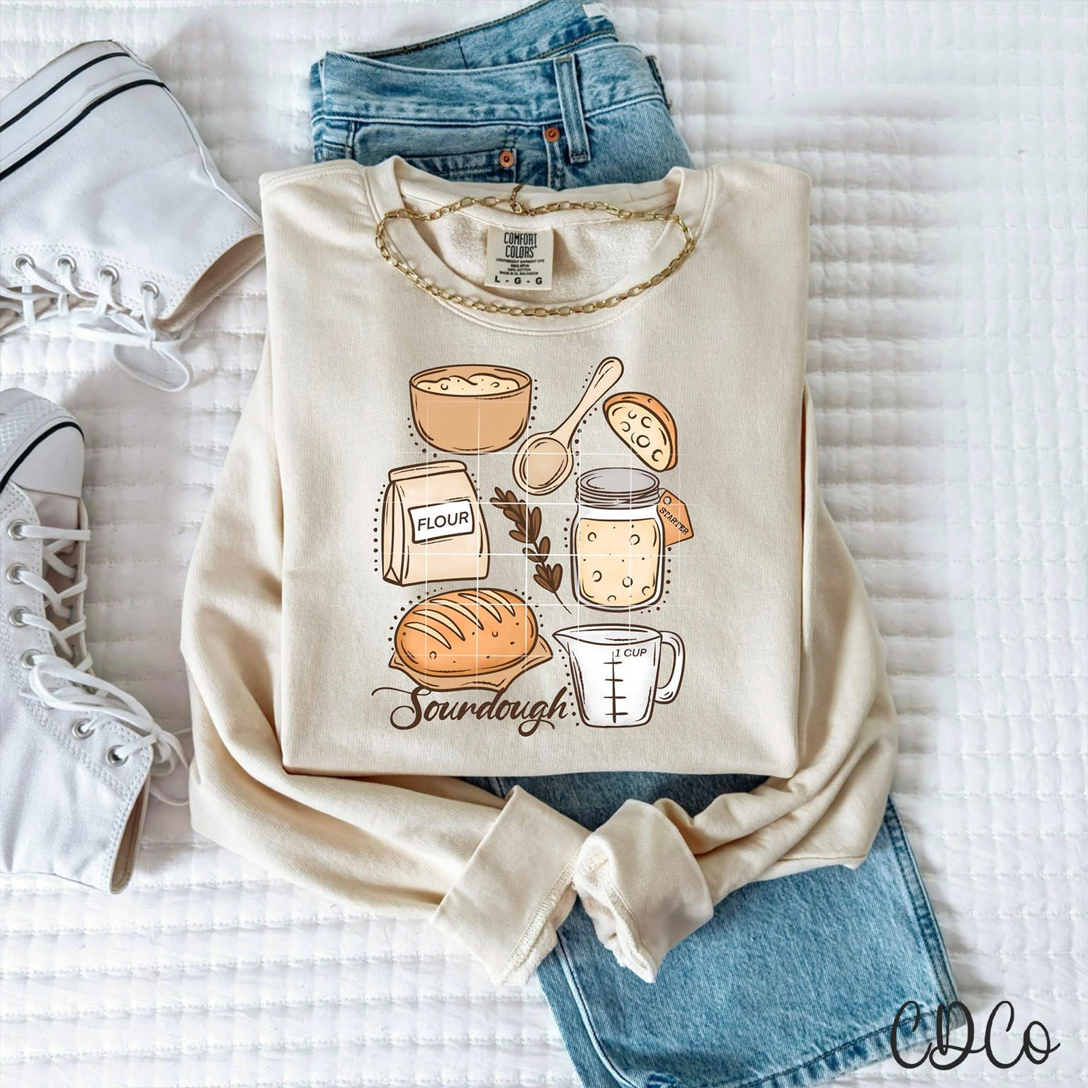 Sourdough Bread Collage 6814 DTF – Chase Design Co.