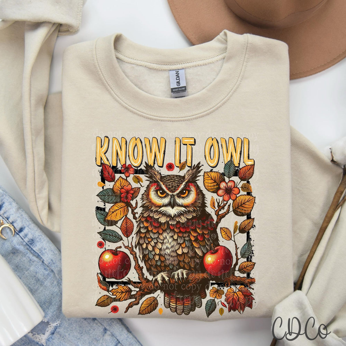 Know It Owl DTF – Chase Design Co.