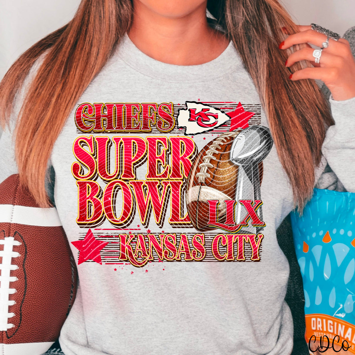 SB Football Trophy Lined Star DTF – Chase Design Co.