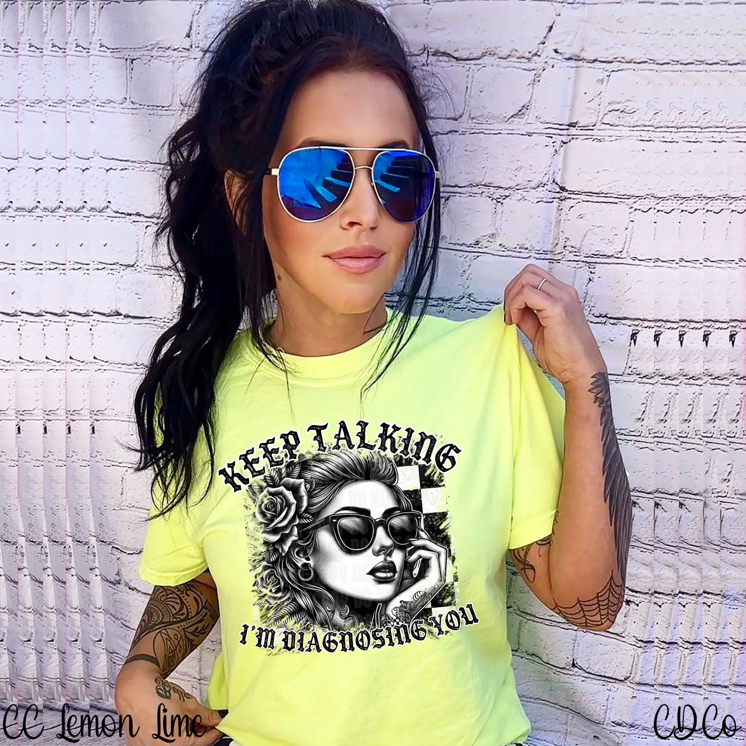 Keep Talking I'm Diagnosing You DTF – Chase Design Co.