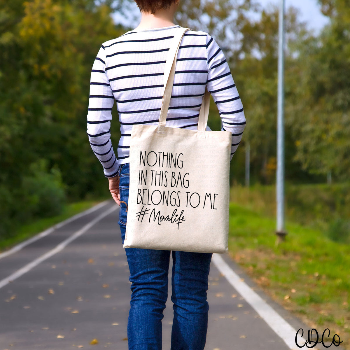 Nothing in this Bag Belongs to Me Momlife (325°) – Chase Design Co.