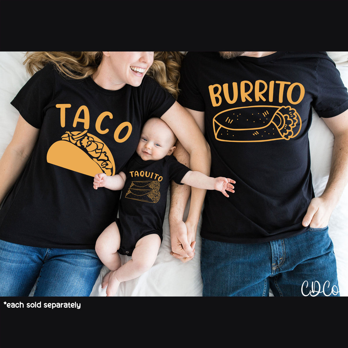 Burrito Taco Taquito DTF – Chase Design Co.