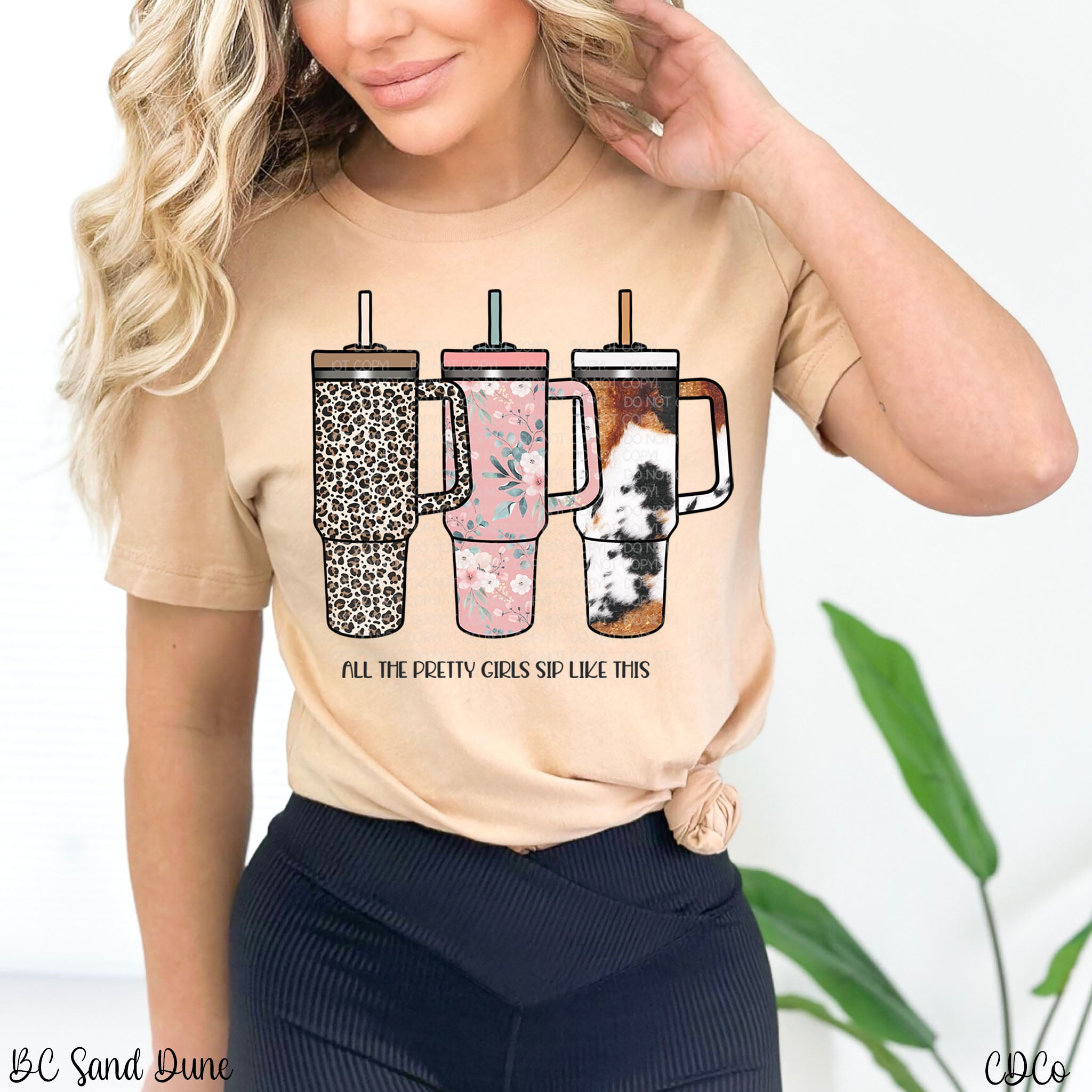 All the Pretty Girls Sip Like This DTF – Chase Design Co.