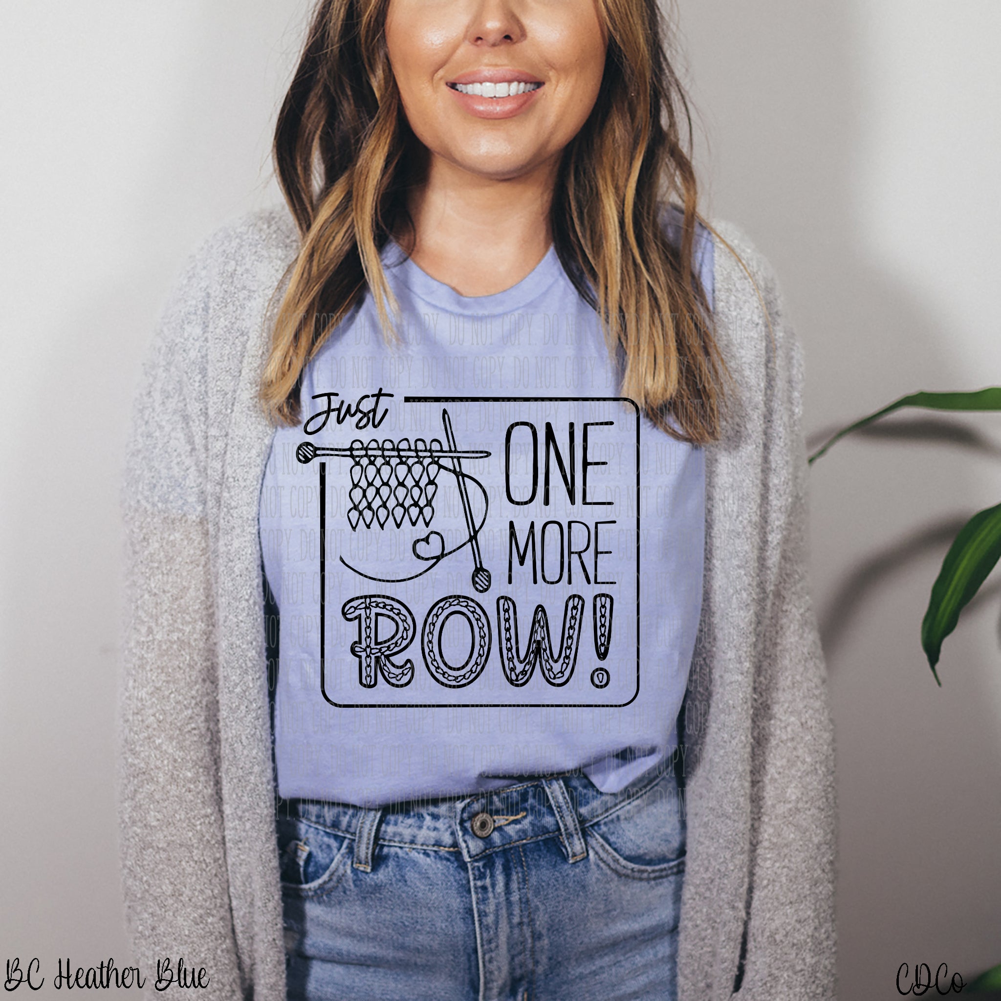 Just One More Row Knitting DTF – Chase Design Co.