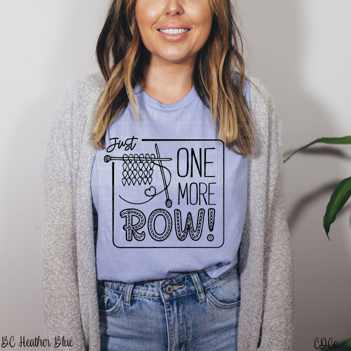 Just One More Row Knitting DTF – Chase Design Co.