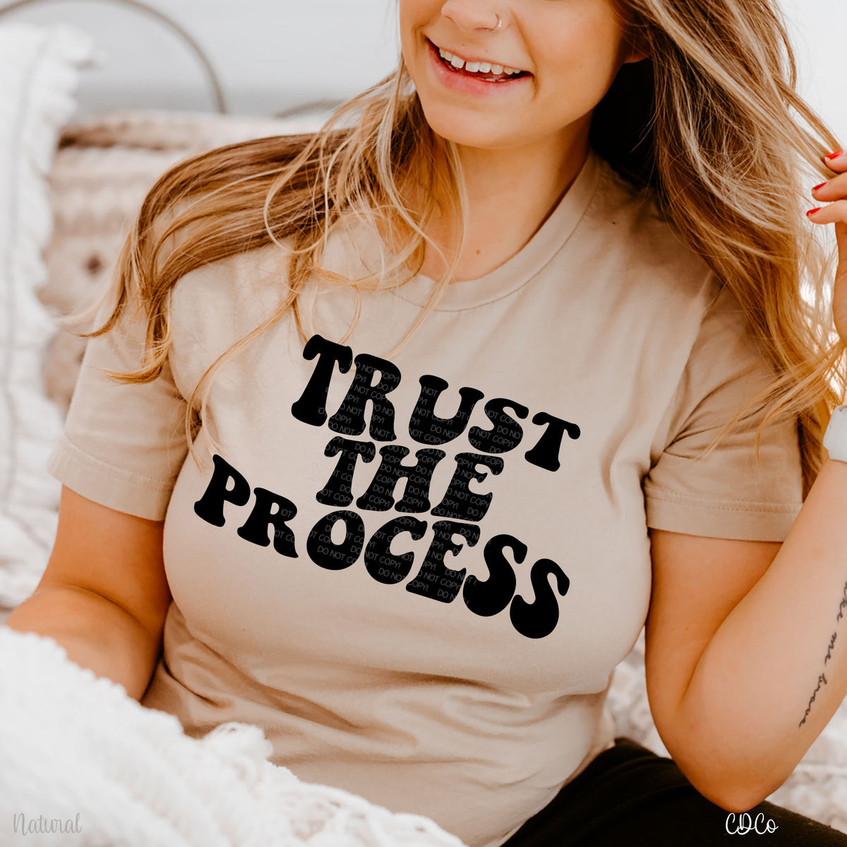 Trust the Process Text (325°) – Chase Design Co.