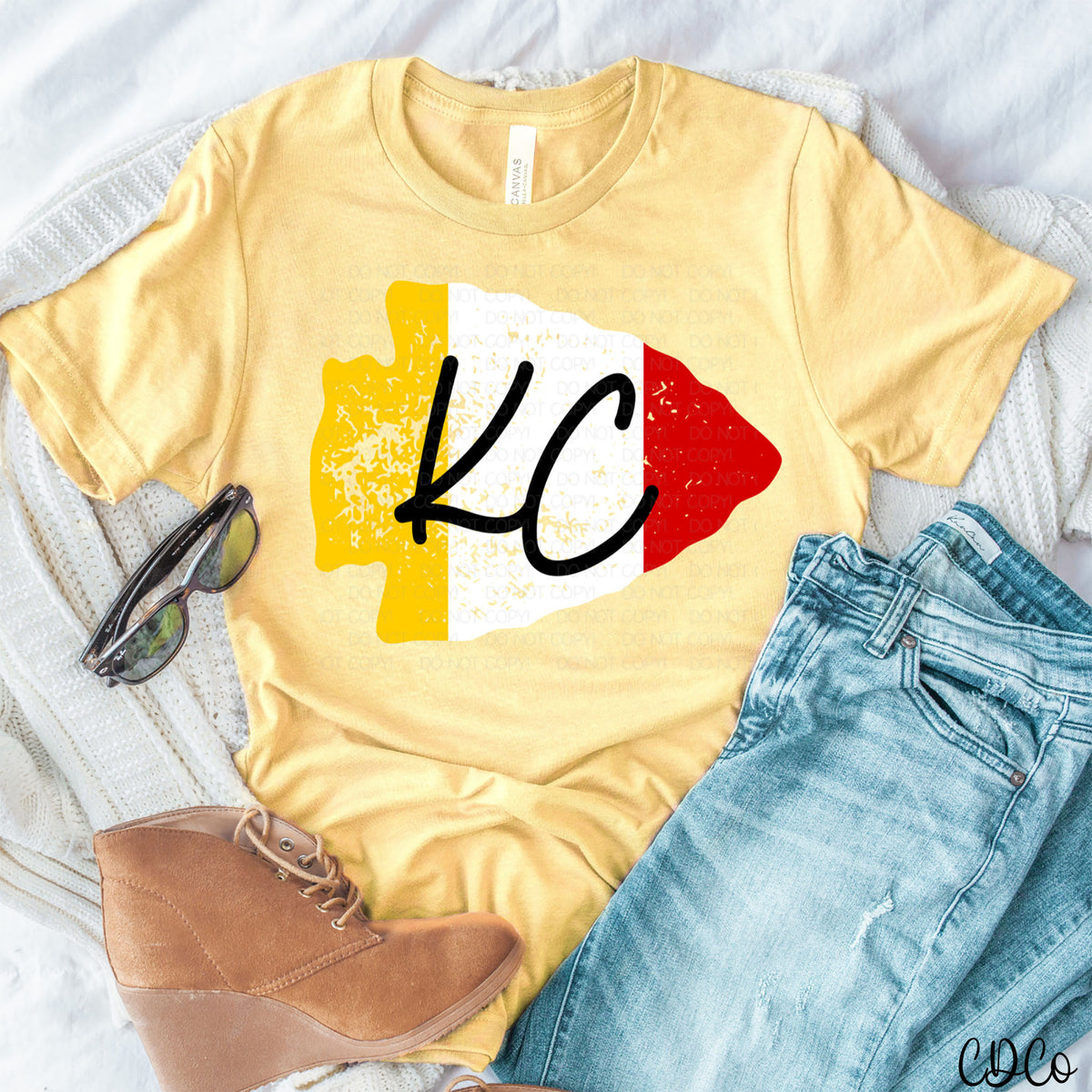 KC Tri-Color Arrow DTF – Chase Design Co.