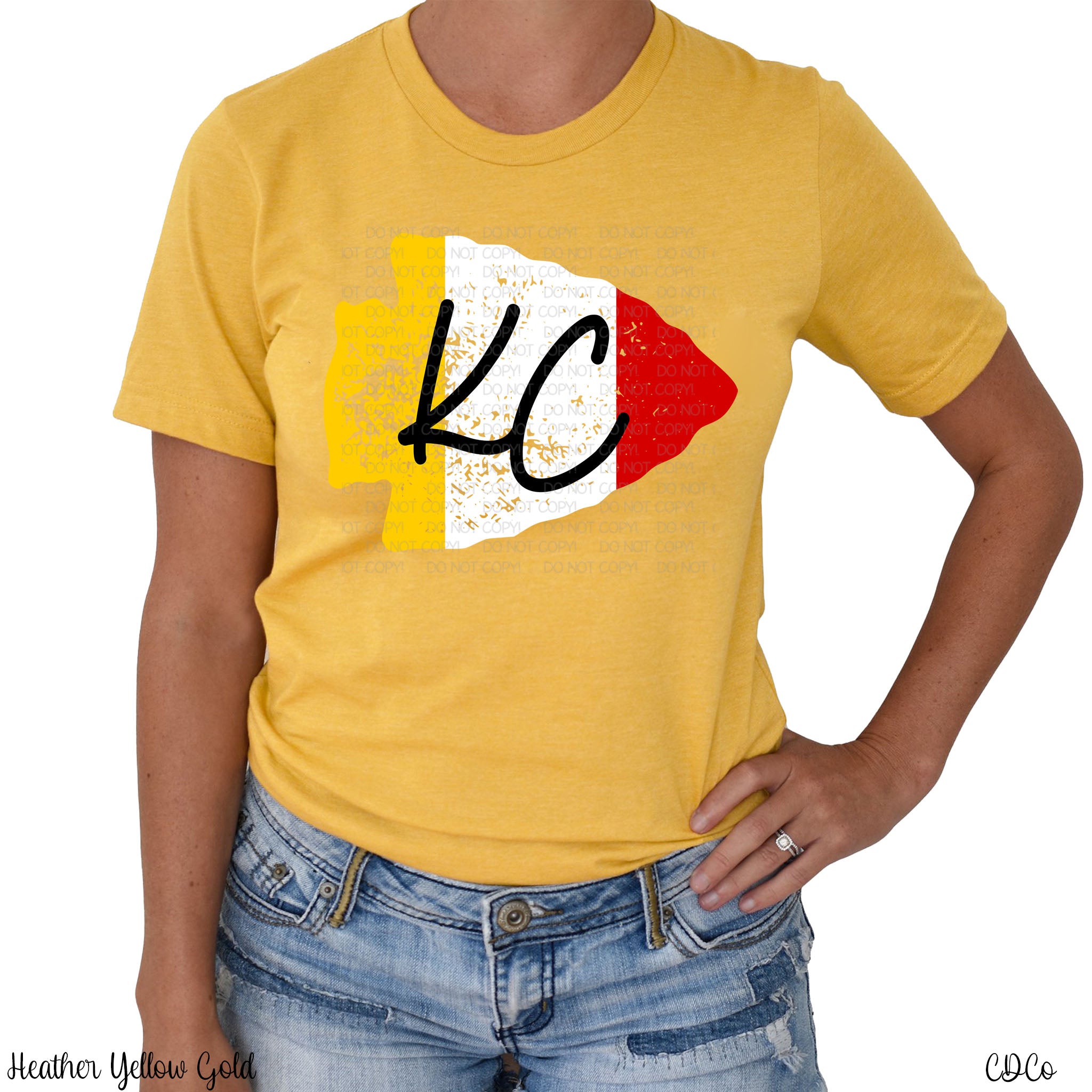 KC Tri-Color Arrow DTF – Chase Design Co.